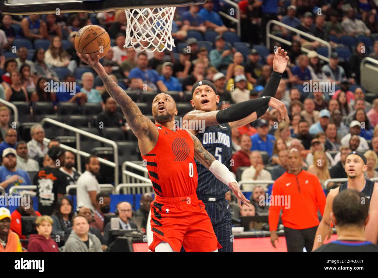 Damian lillard 2023 hi-res stock photography and images - Alamy