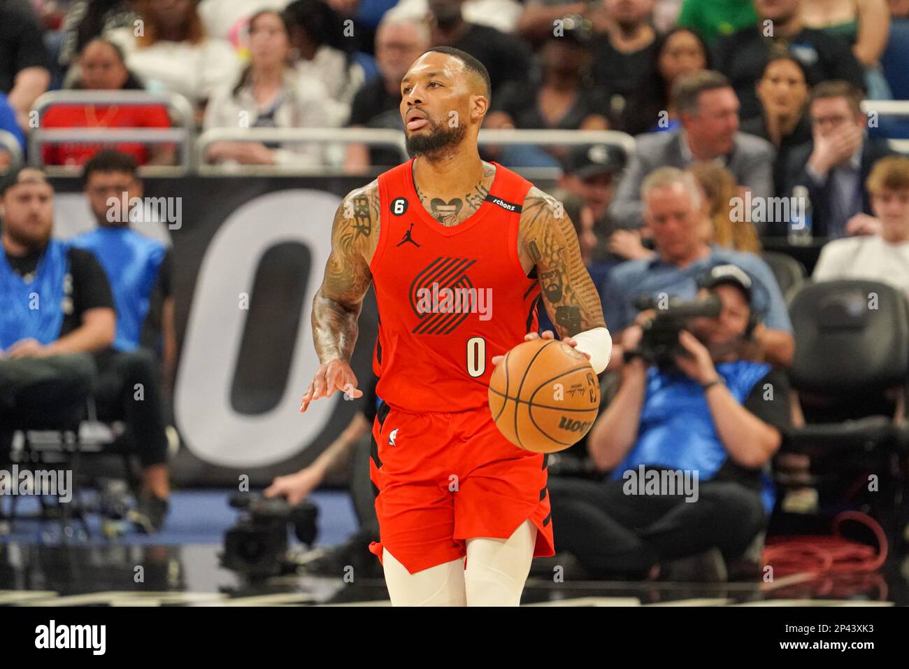 Damian lillard 2023 hi-res stock photography and images - Alamy