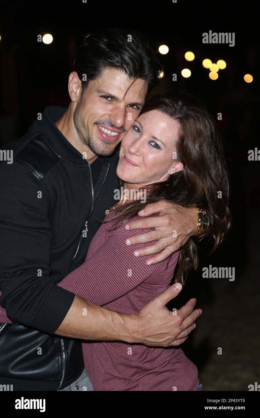 Photo by: JMA/STAR MAX/IPx10/17/14Andy Martinez, Jr. and Rebekah Van ...