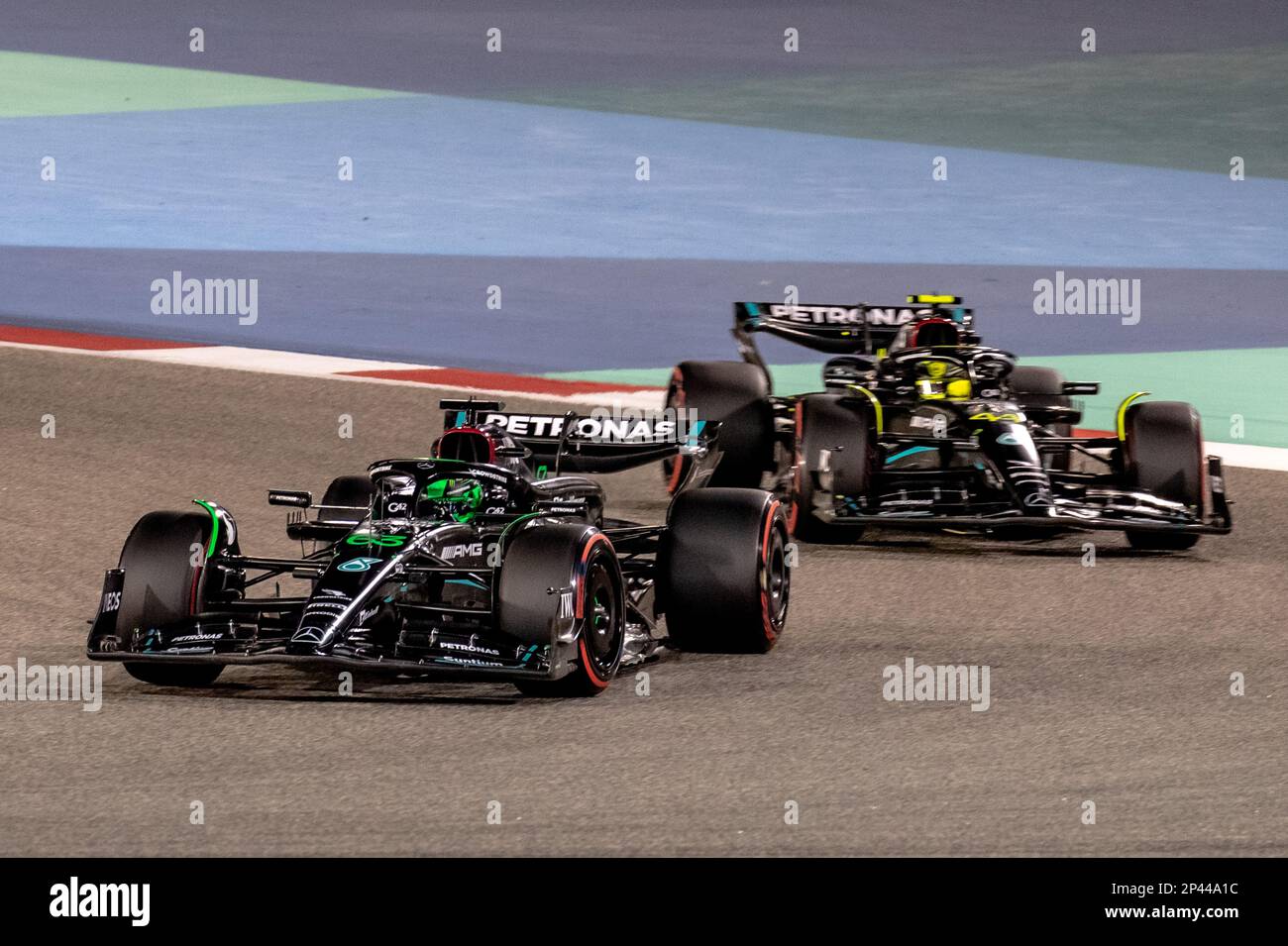 Sakhir, Bahrain. , . F1 World Championship 2023. Bahrain GP. George ...