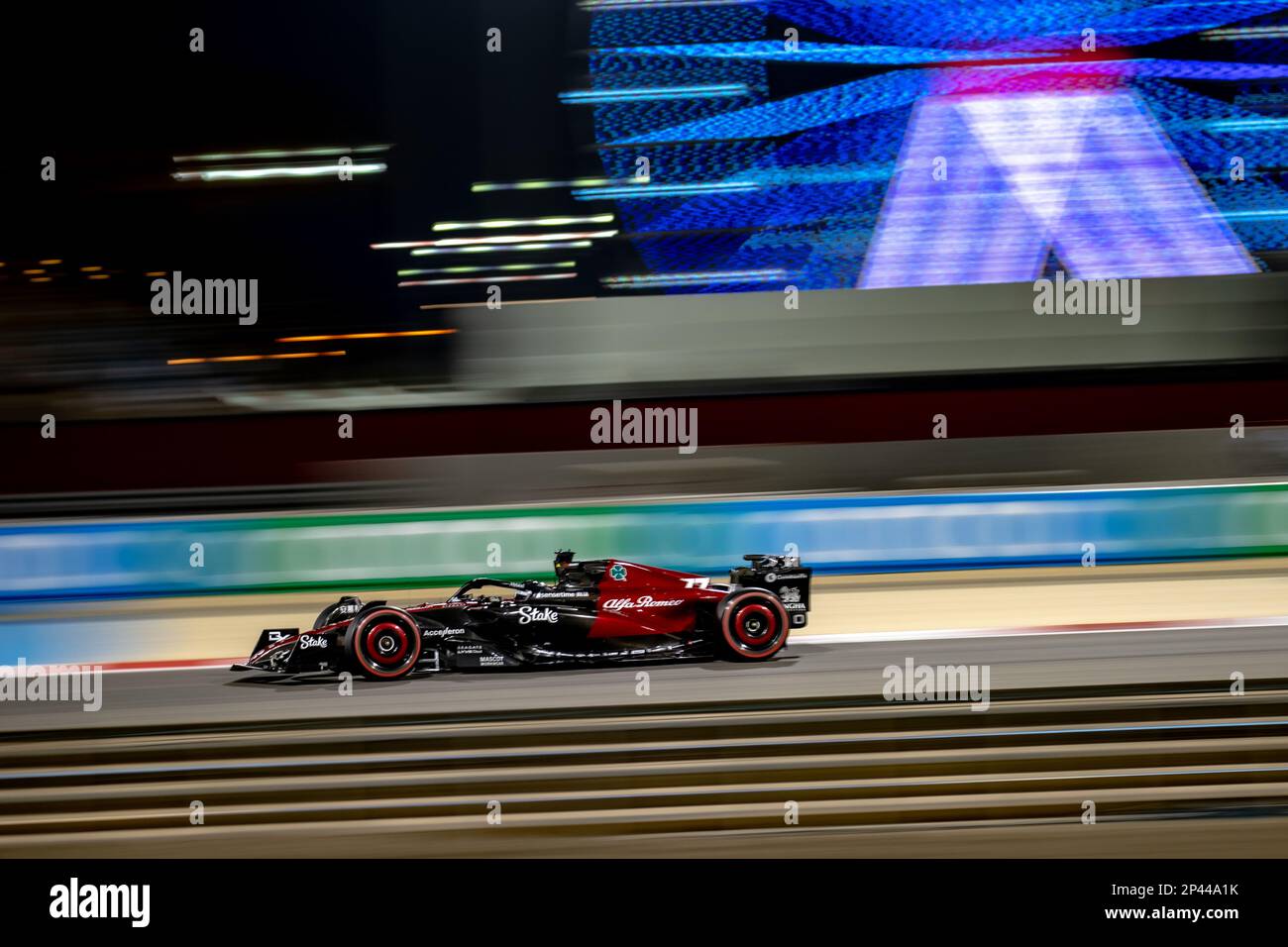 Sakhir, Bahrain. , . F1 World Championship 2023. Bahrain GP. #77 ...