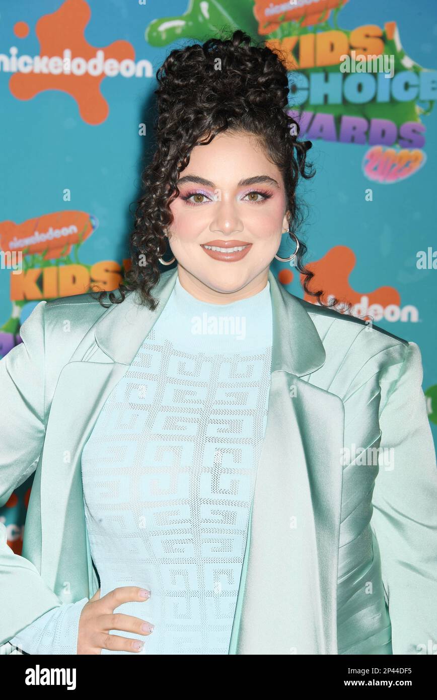 LOS ANGELES, CALIFORNIA - MARCH 04: Kiara Picardo attends Nickelodeon's ...