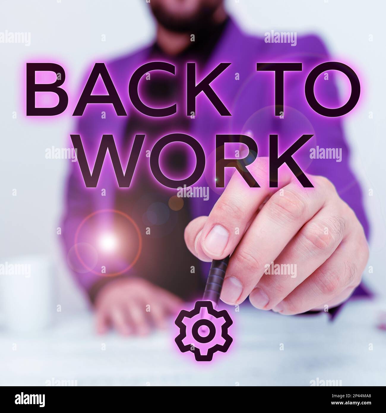 Employee welcome back sign hi-res stock photography and images - Alamy