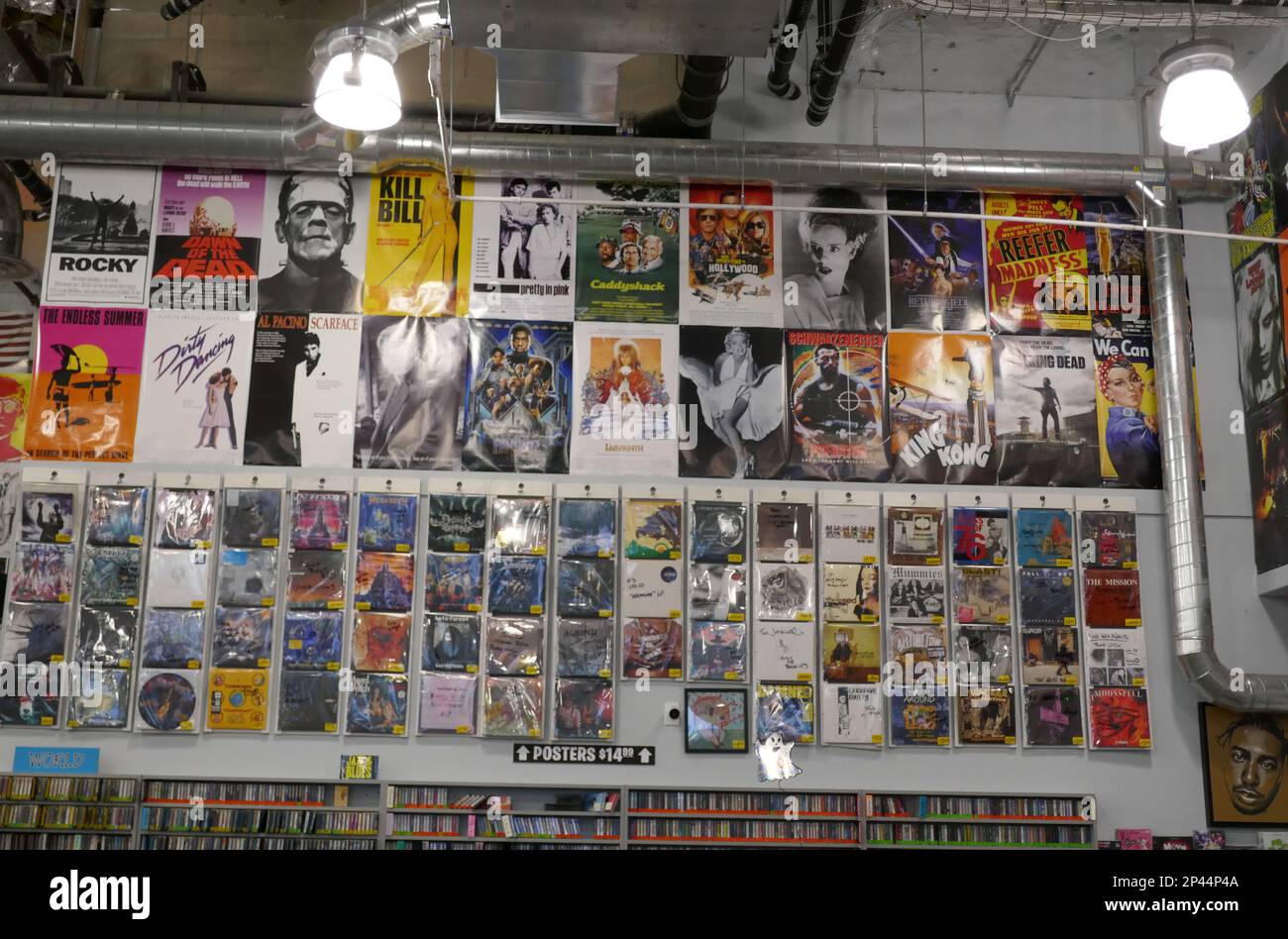 Amoeba Music Elevator