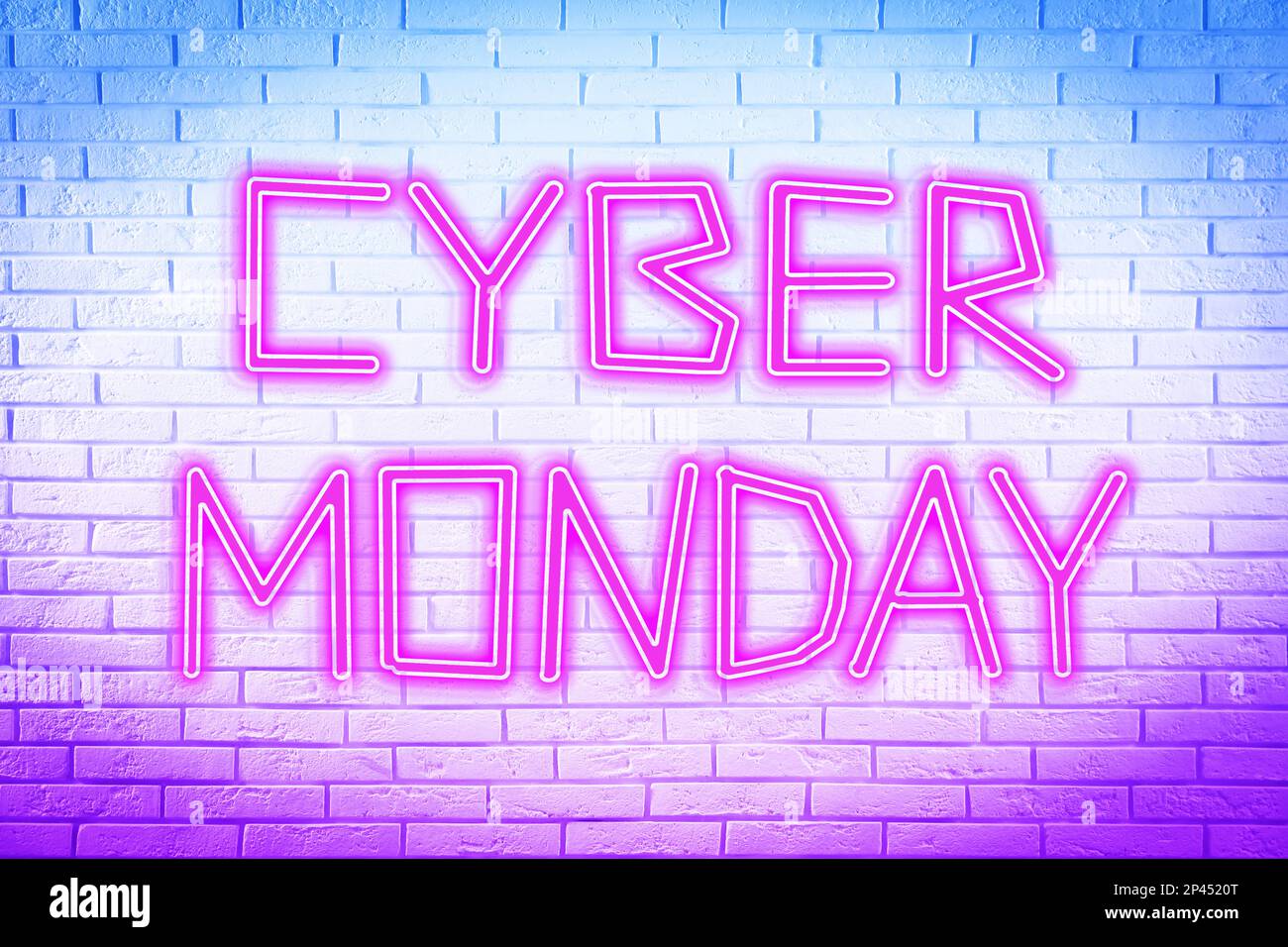 Monday neon sign on hi-res stock photography and images - Alamy