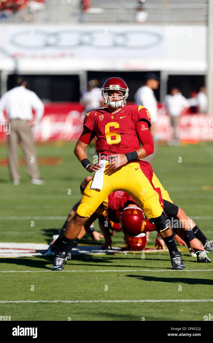 October 04, 2014 USC Trojans quarterback Cody Kessler (6) during the ...