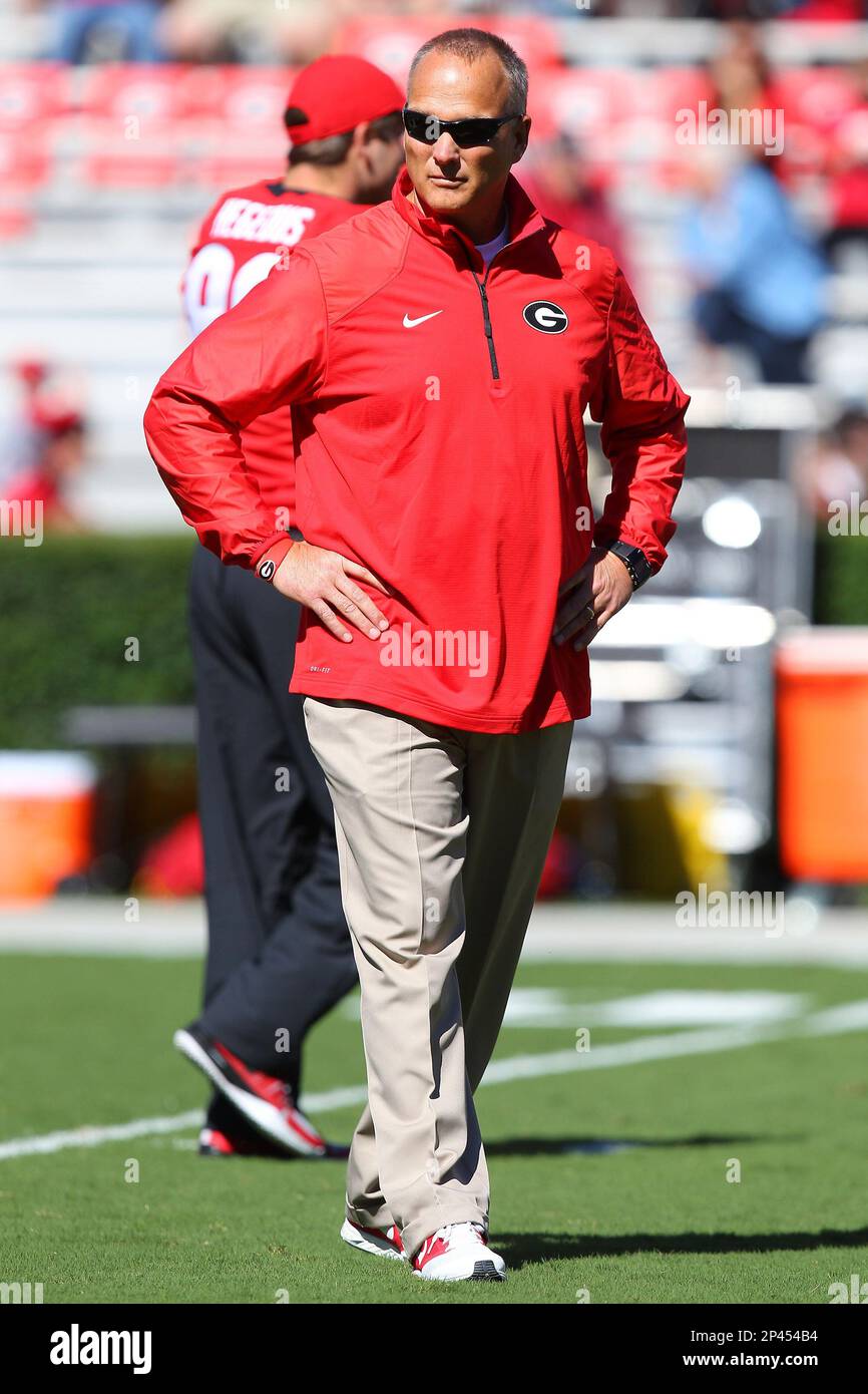 October 4, 2014: Georgia head coach, Mark Richt, prior to the SEC East ...