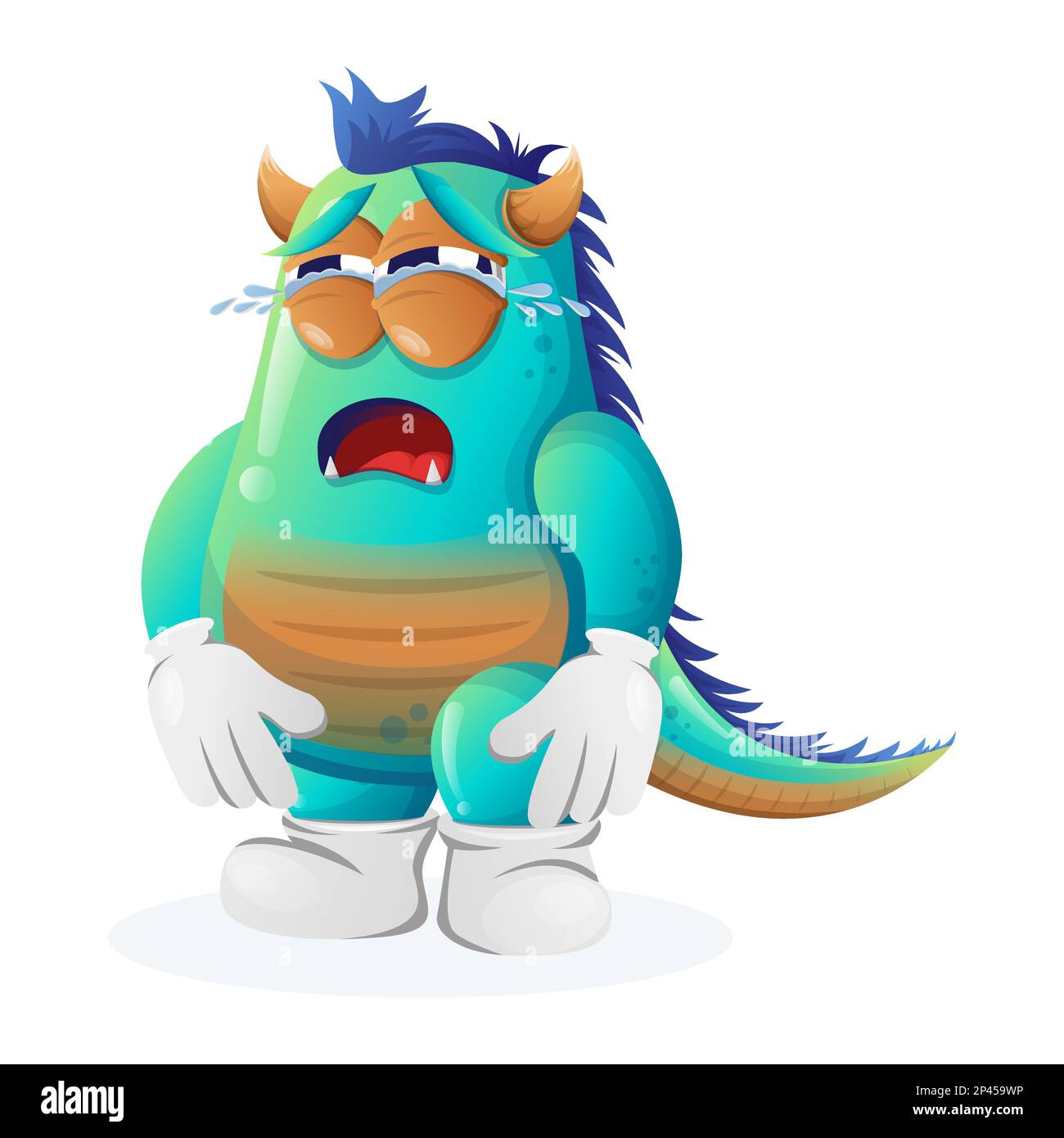 Kids crying school Stock Vector Images - Alamy