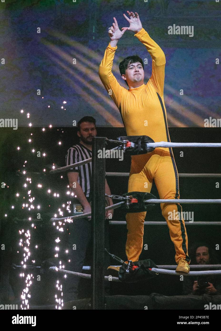 London, UK, 05th Mar 2023. Phil Wang. 'Max and Ivan's "The Wrestling ...