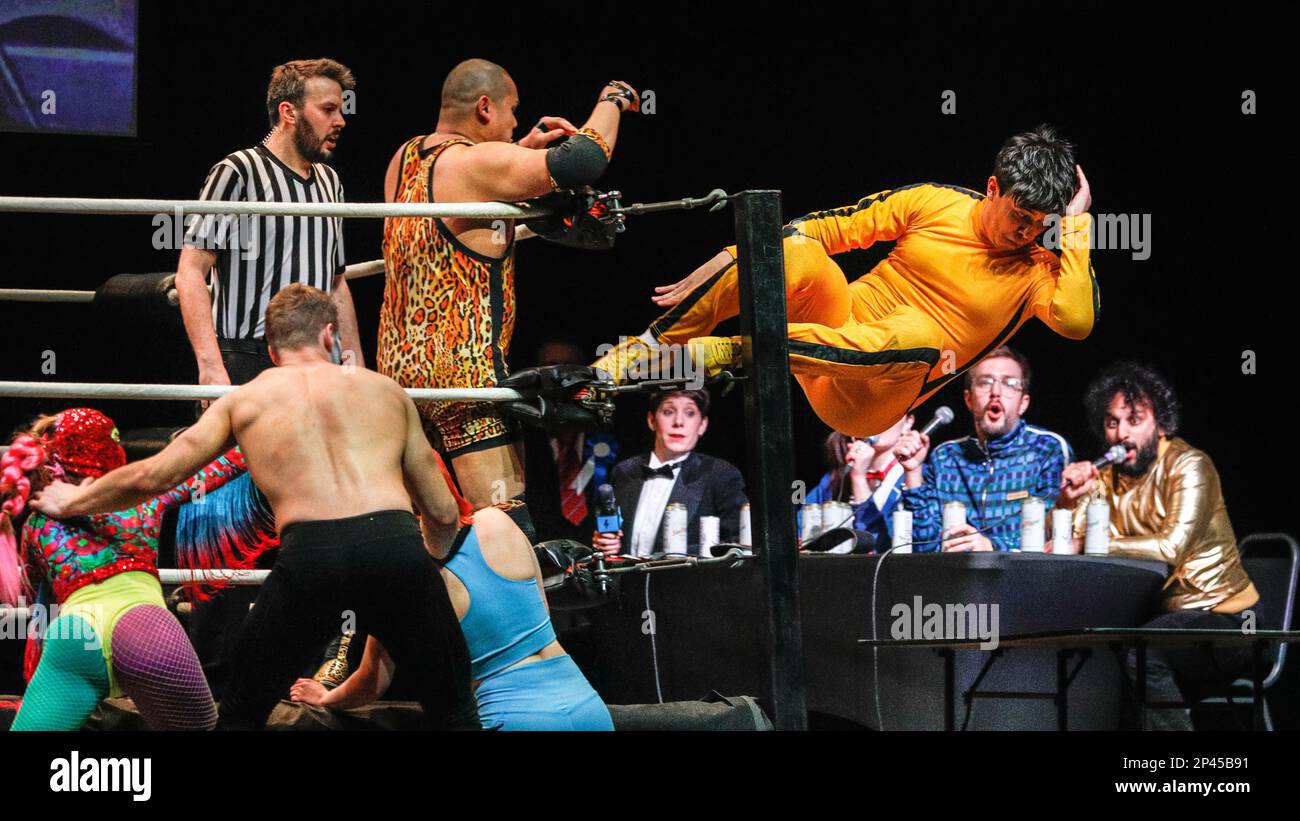 London, UK, 05th Mar 2023. 'Max and Ivan's "The Wrestling" ' sees well ...