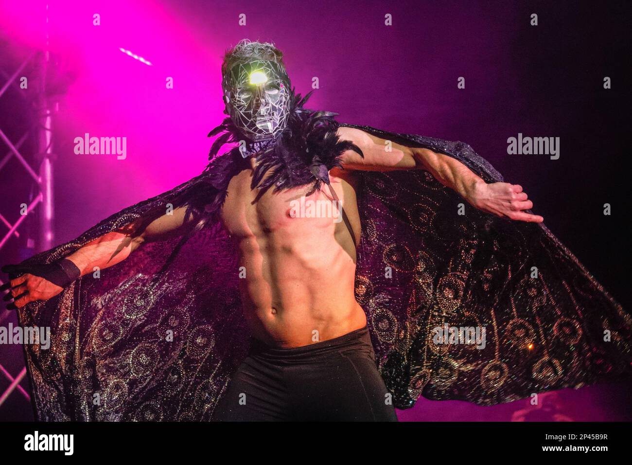 London, UK, 05th Mar 2023.Thomas Dawkins, ring name Cara Noir, makes a ...