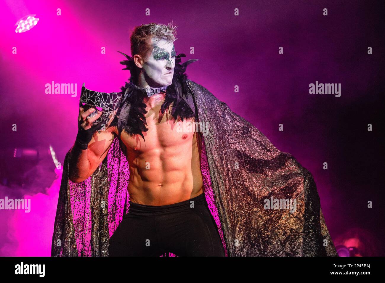 London, UK, 05th Mar 2023.Thomas Dawkins, ring name Cara Noir, makes a ...