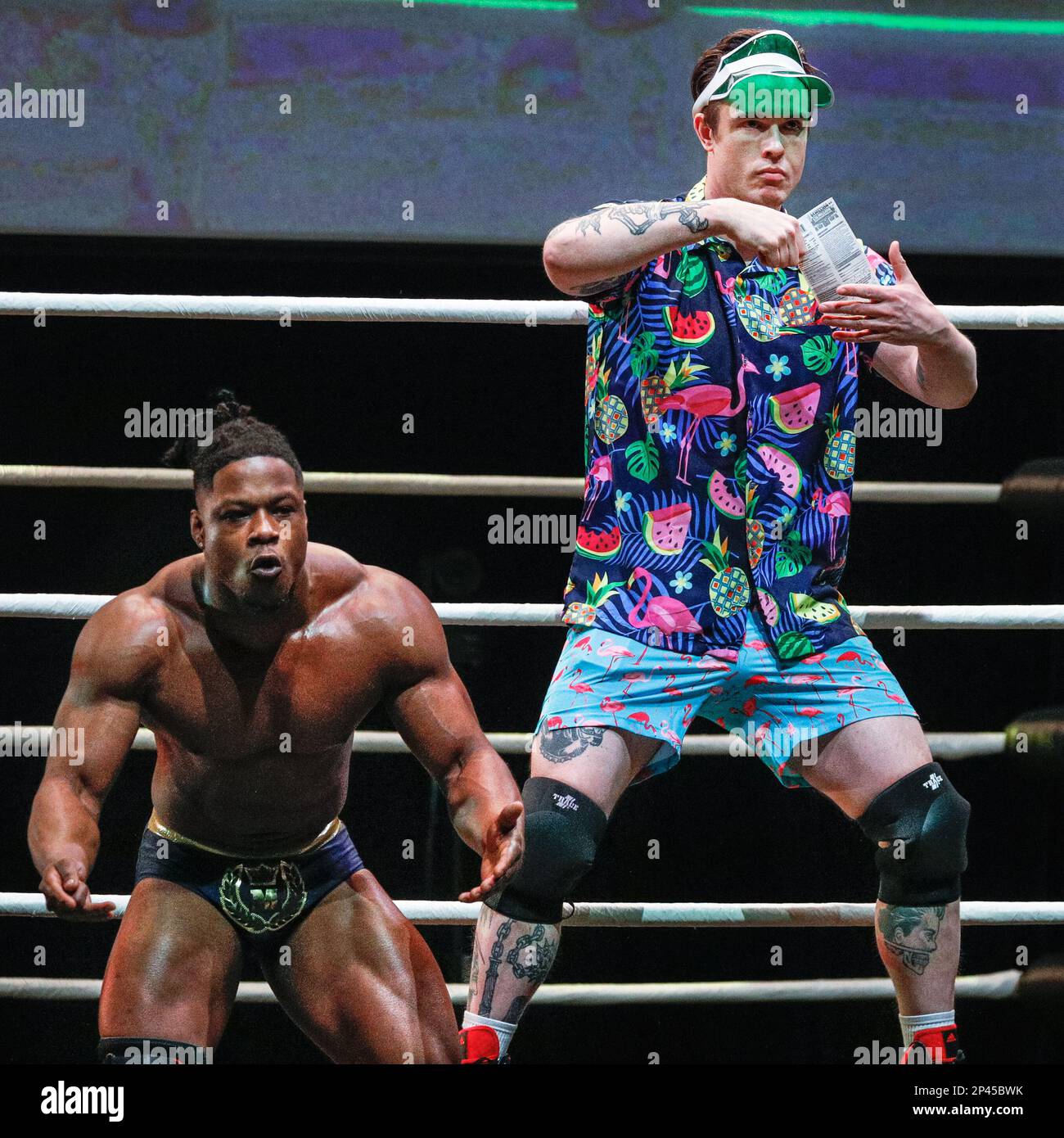 London, UK, 05th Mar 2023. Ed Gamble takes on a pro. 'Max and Ivan's ...