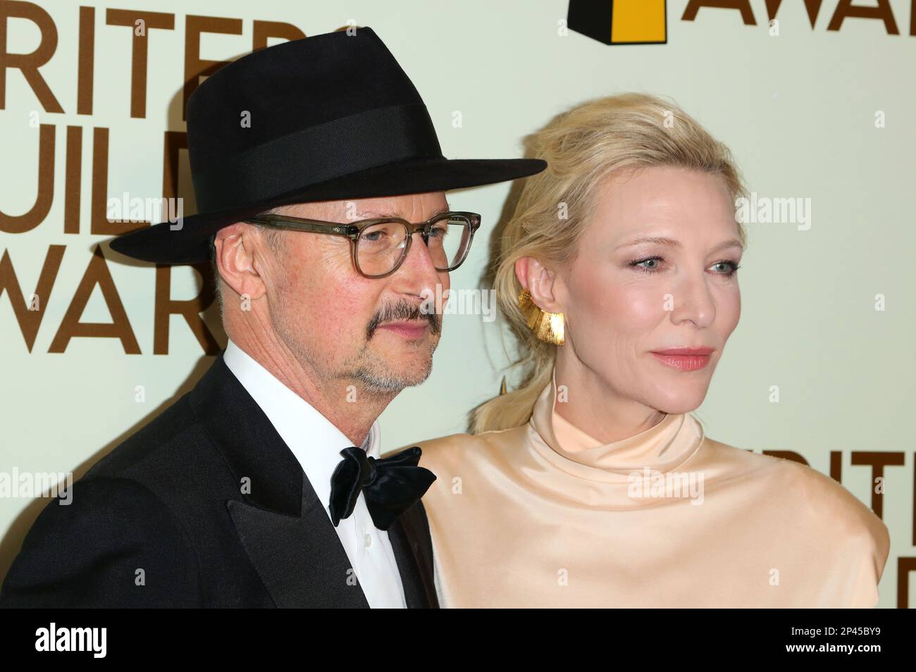 Todd Field, Cate Blanchett arrives at The 2023 Writers Guild Awards ...