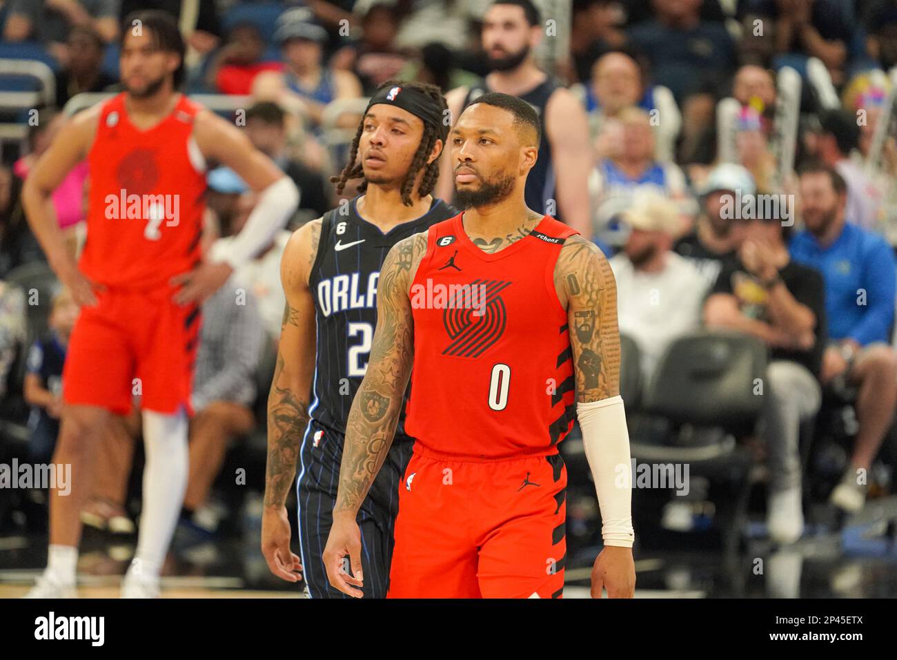 Damian lillard 2023 hi-res stock photography and images - Alamy