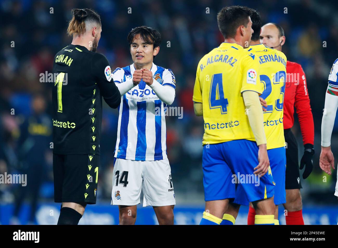 Jeremias conan ledesma of cadiz cf hi-res stock photography and images ...