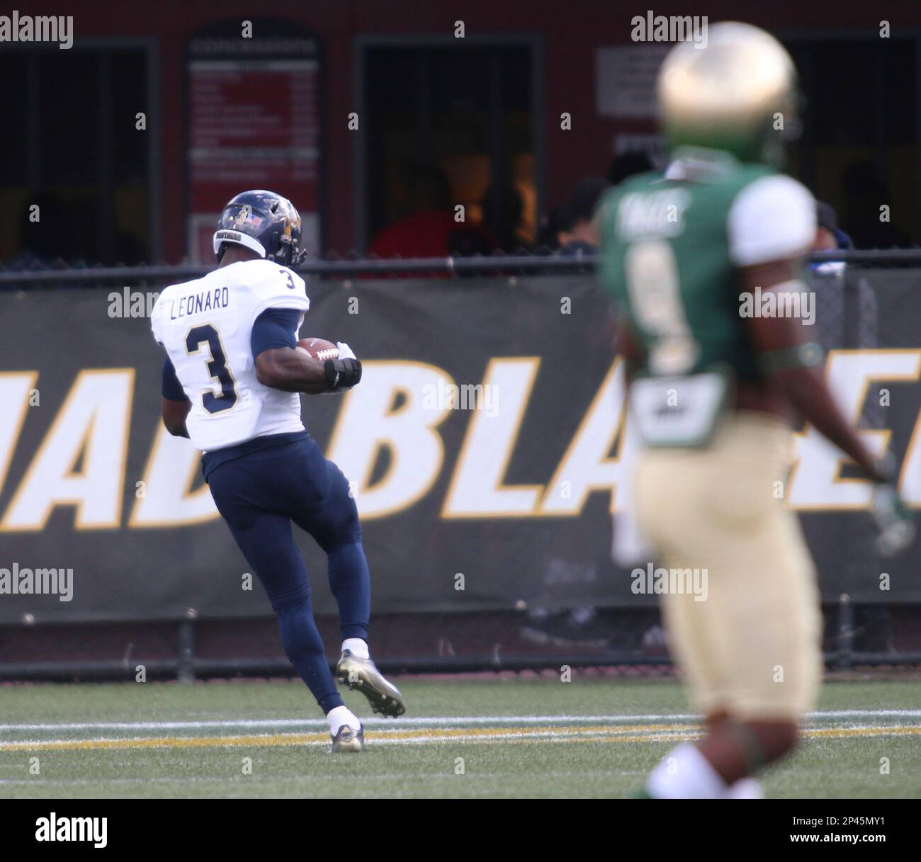 UAB wide receiver Josh Magee (9) watches as Florida International ...