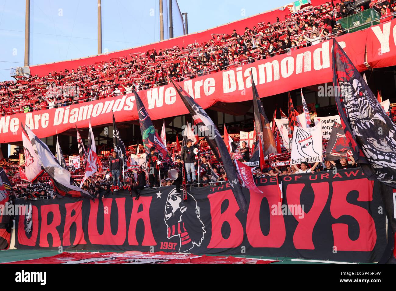 Urawa Komaba Stadium, Saitama, Japan. 4th Mar, 2023. Urawa Red Diamonds ...