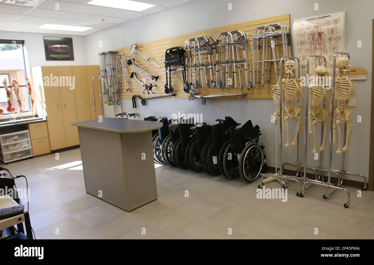 This Sept. 22, 2014 photo shows the occupational and physical therapy ...