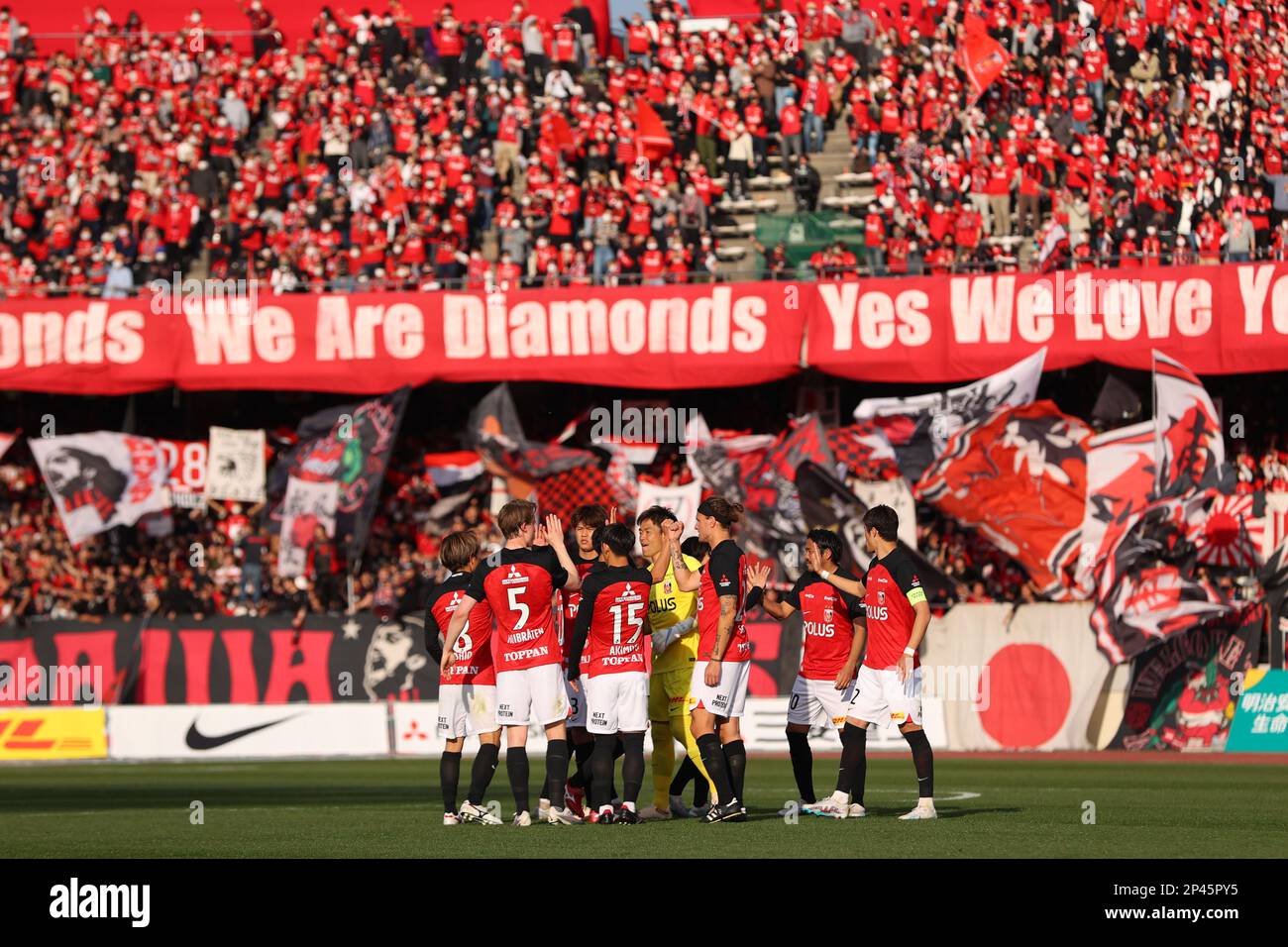 Urawa Komaba Stadium, Saitama, Japan. 4th Mar, 2023. Urawa Red Diamonds ...