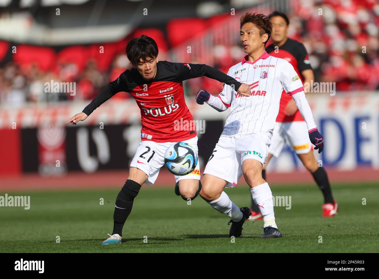 Urawa Komaba Stadium, Saitama, Japan. 4th Mar, 2023. (L to R) Tomoaki ...