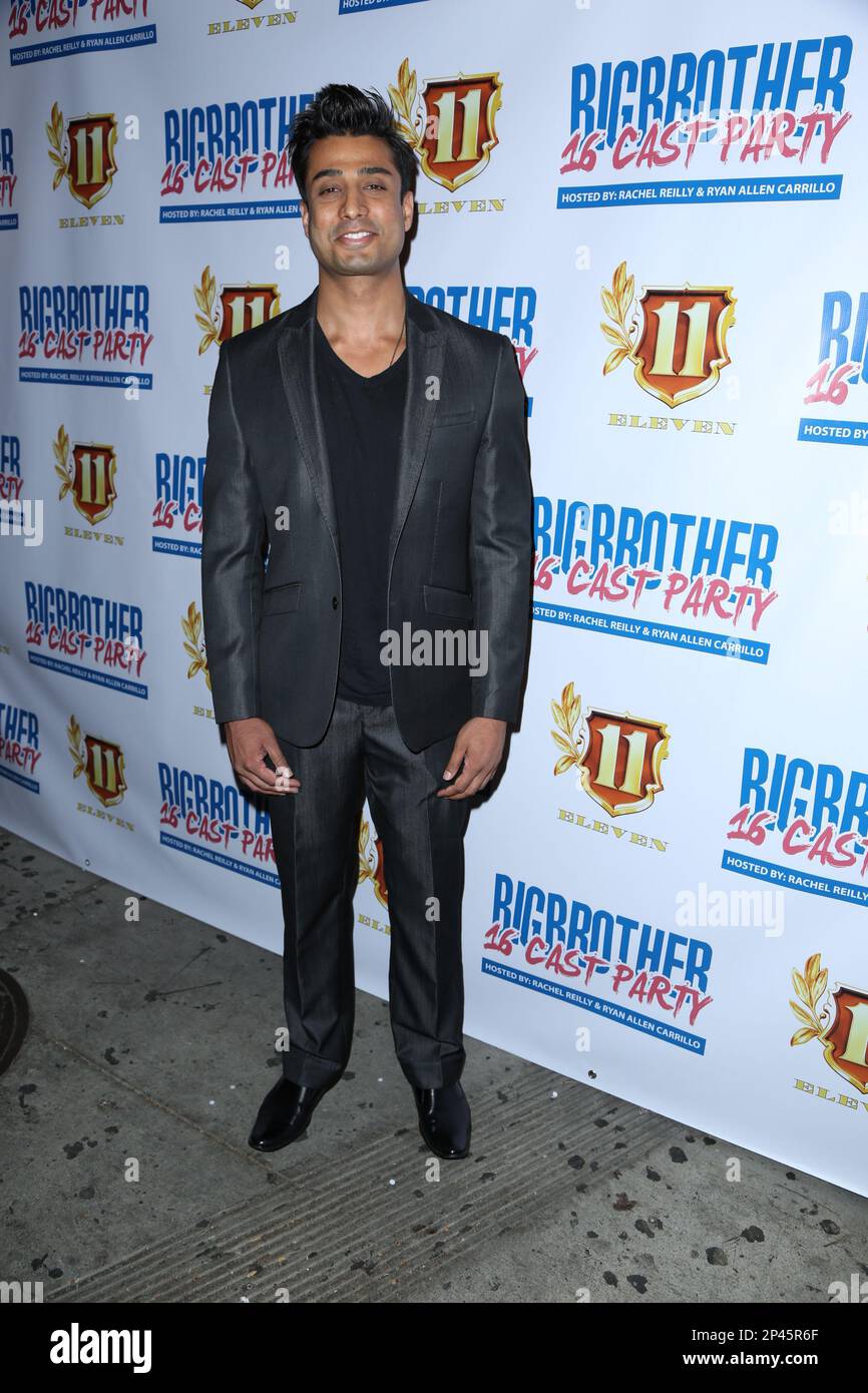 Photo by: JMA/STAR MAX/IPx9/25/14Michael Saxena at the Big Brother 16 Wrap Party at Eleven ...
