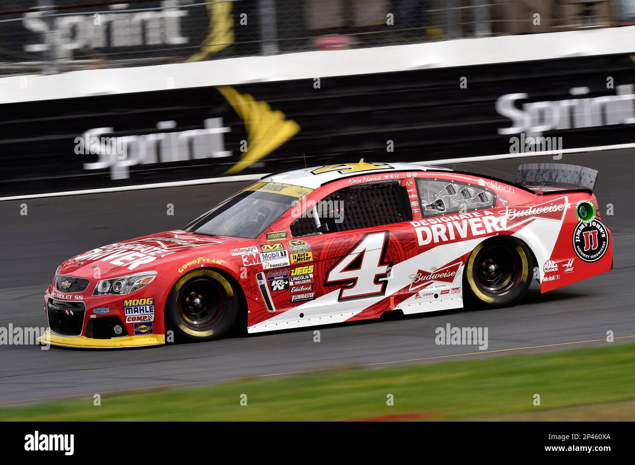 Kevin Harvick (4) during the NASCAR Sprint Cup Series race Sylvania 300 ...