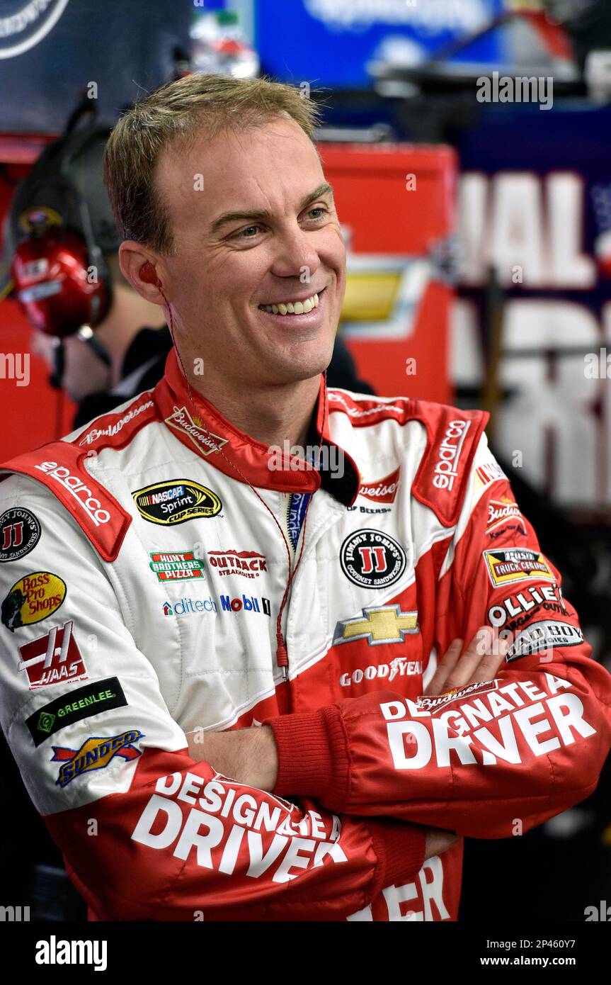 Kevin Harvick during practice for the NASCAR Sprint Cup Series race ...