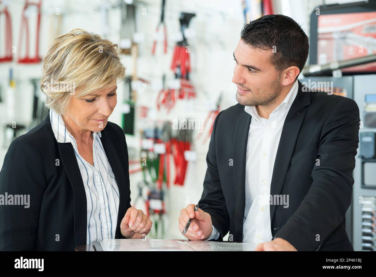 a business partners working together Stock Photo - Alamy