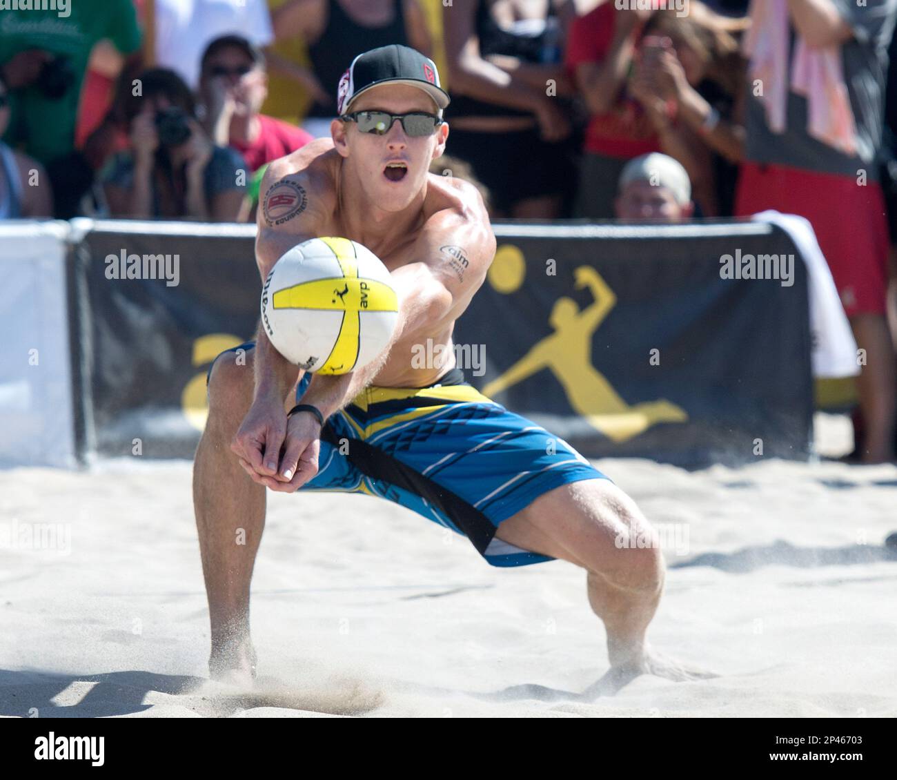 Tri Bourne makes a dig as he and John Hyden played Casey Patterson and ...