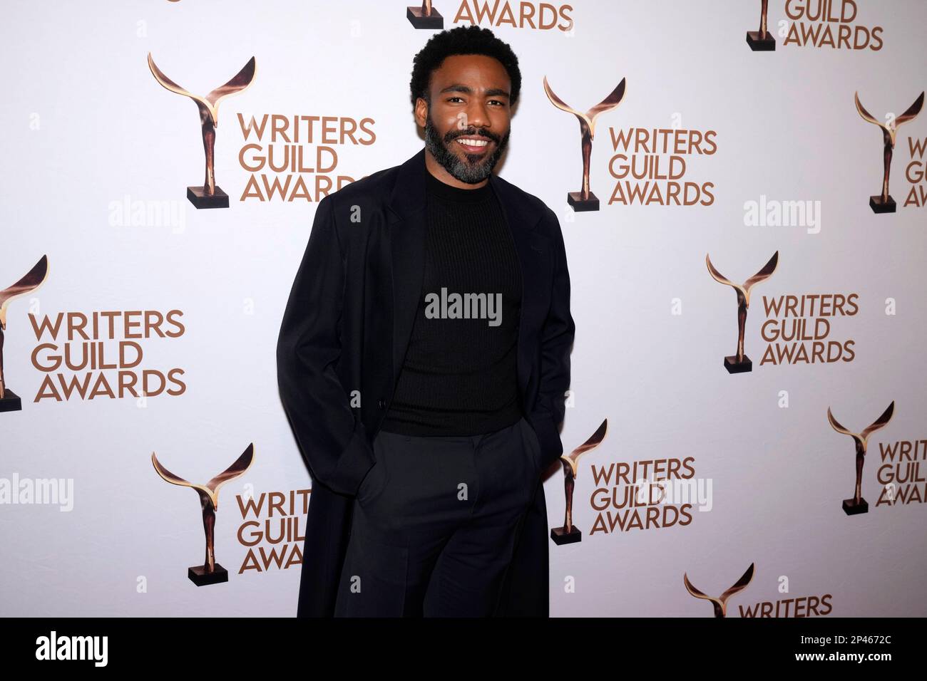 Donald Glover attends the 75th annual Writers Guild Awards at the ...