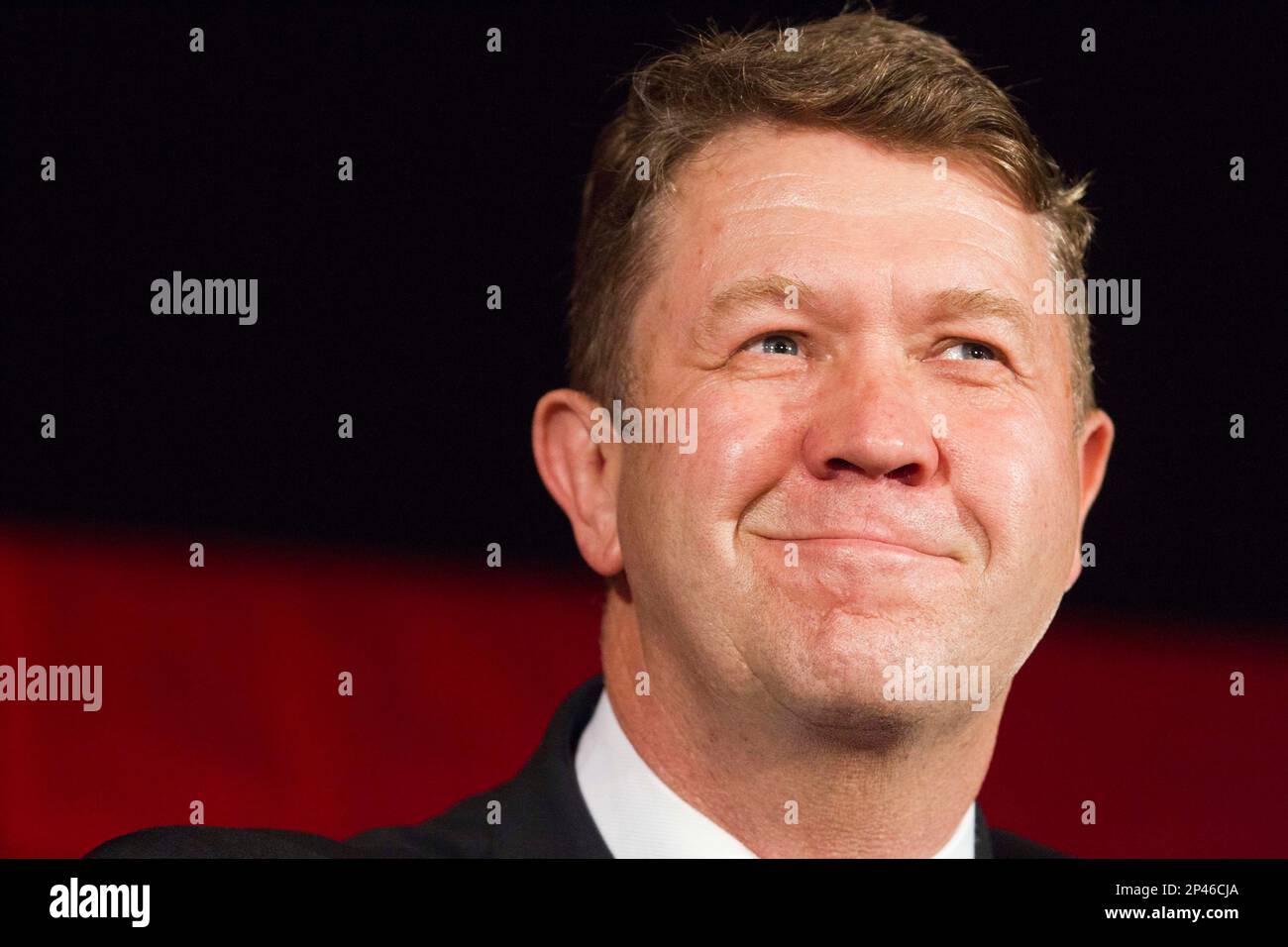 David Cunliffe, the leader of the Labour Party, addresses supporters ...