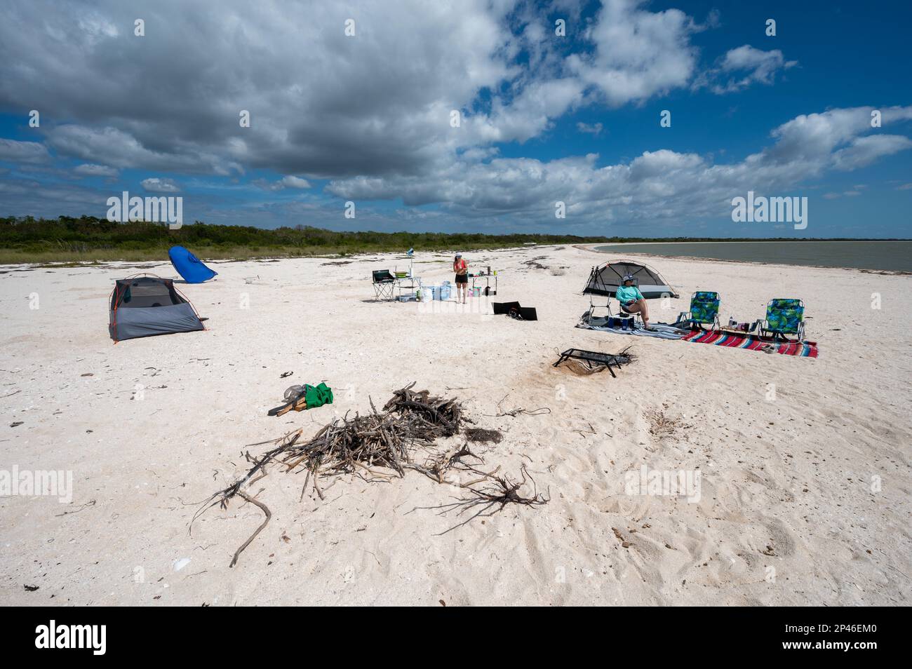 Everglades National Park, Florida - February 23, 2023 - Young adults ...