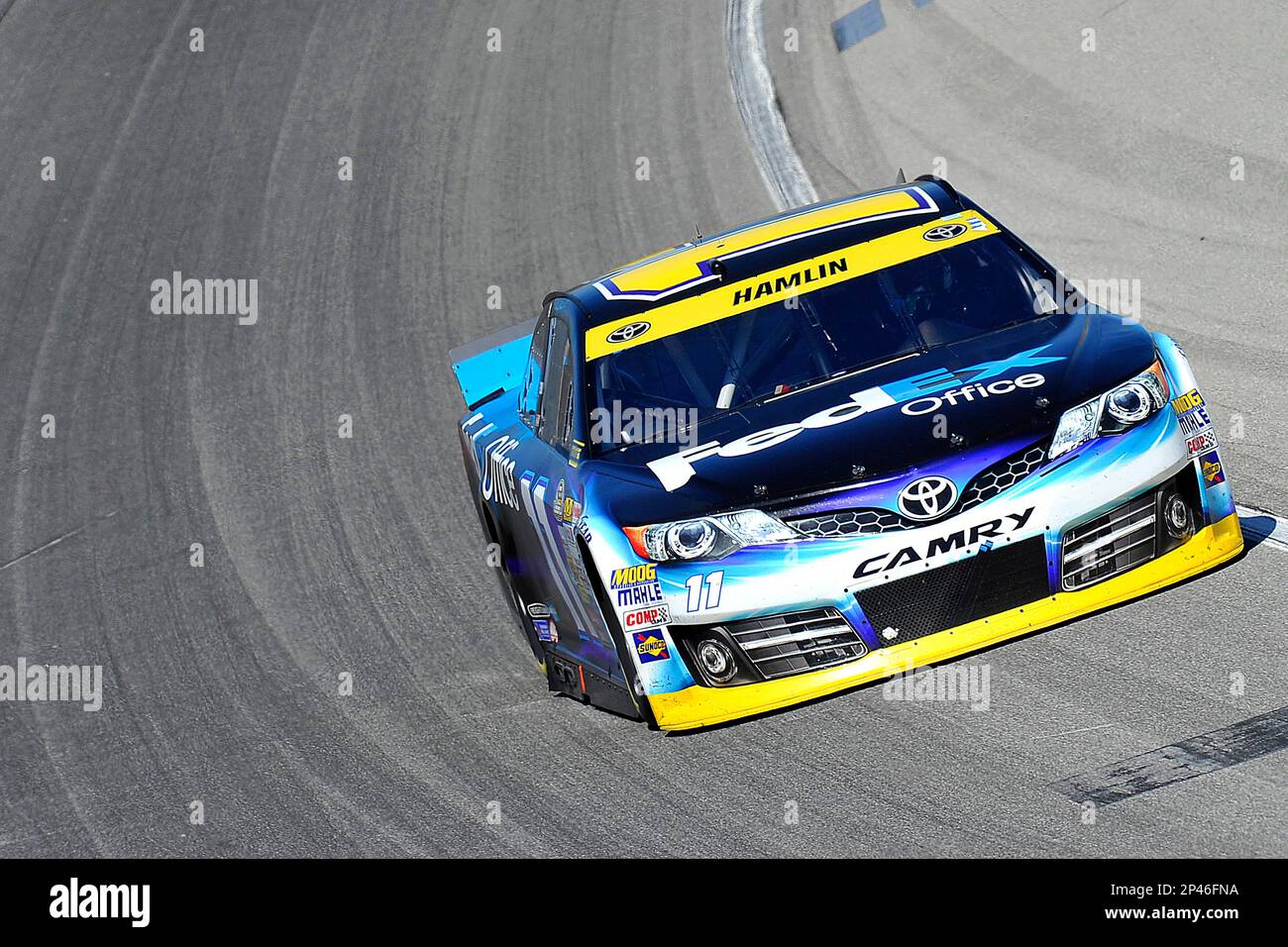 Denny Hamlin, FedEx Office Toyota Camry during the NASCAR MyAFIBStory ...