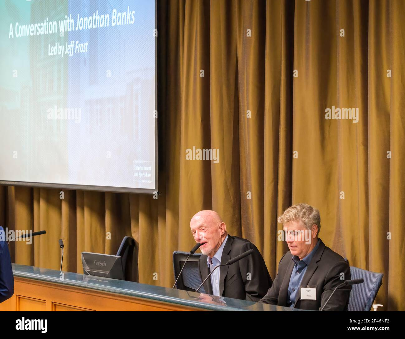 NEW ORLEANS, LA, USA - MARCH 3, 2023: Jonathan Banks interview by Jeff ...