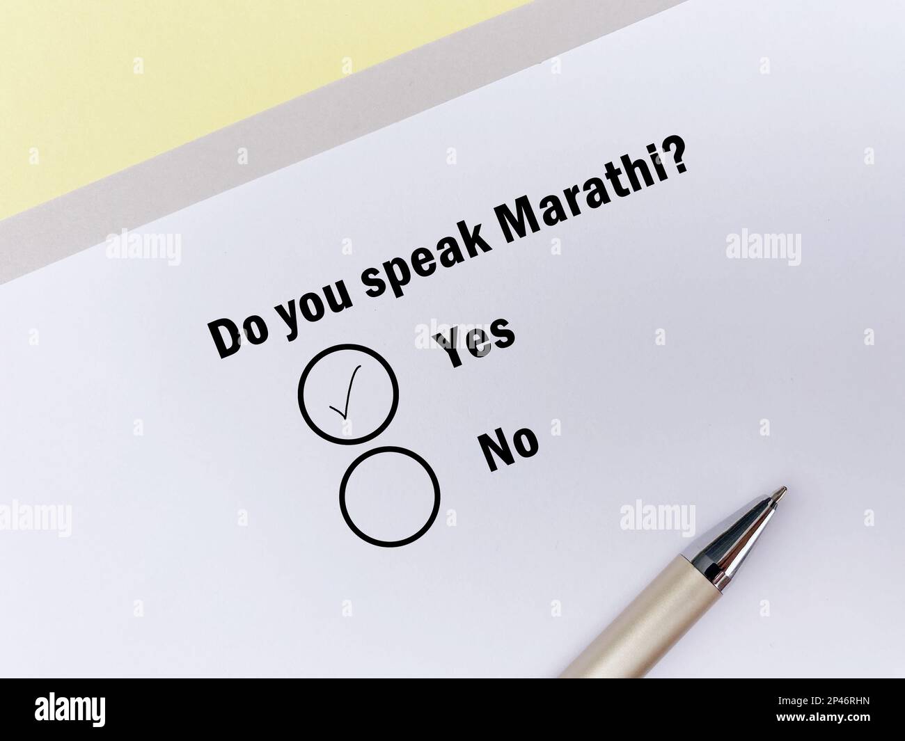 One person is answering question about languages. He speaks marathi ...