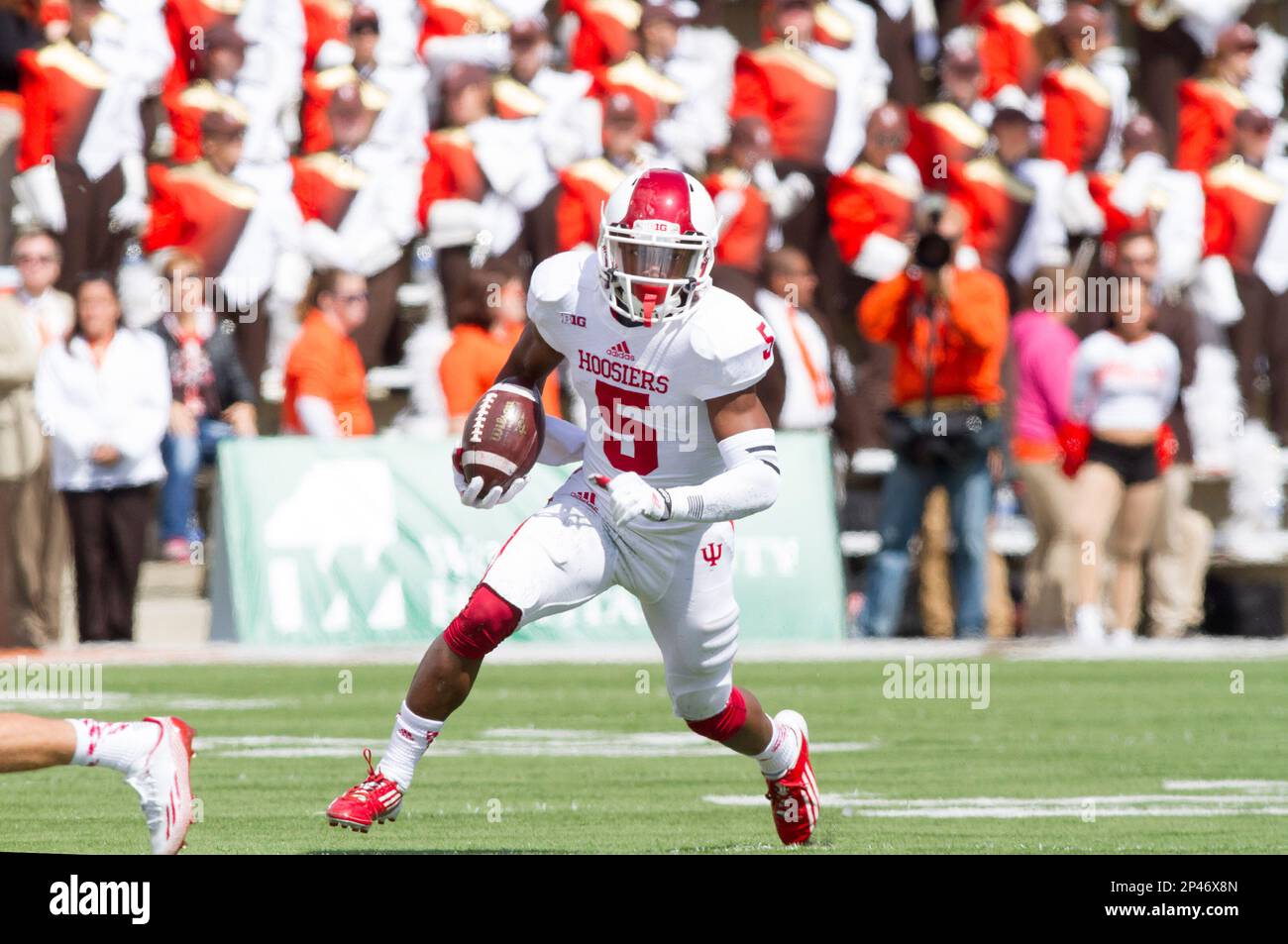 September 13, 2014: Indiana wide receiver J-Shun Harris II (5) in ...