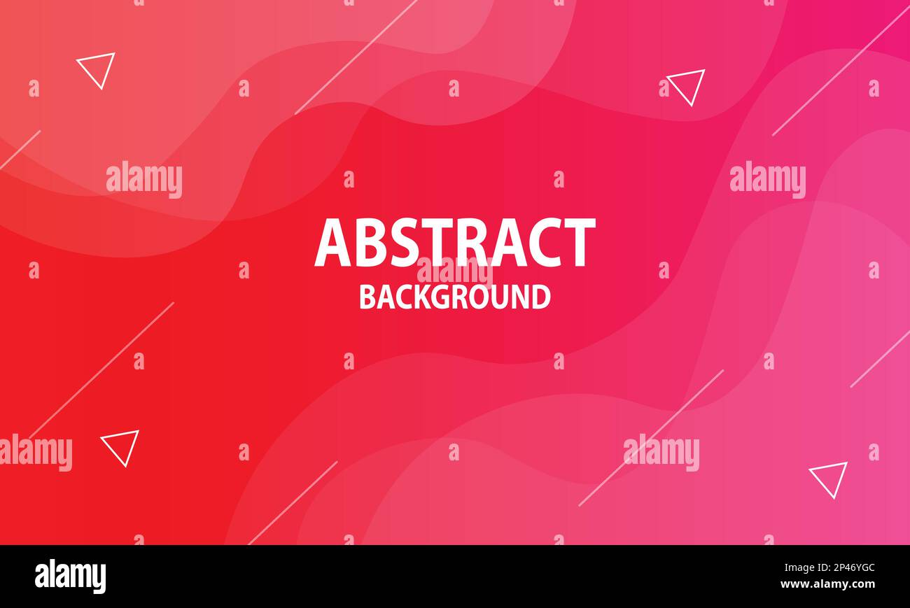 Colorful geometric background. Liquid color background design. Fluid shapes composition. Red and ...