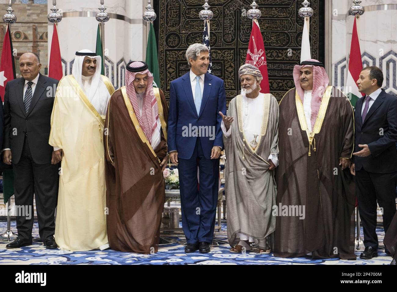 In this Thursday, Sep. 11, 2014 photo, (From L to R): Egyptian Foreign ...