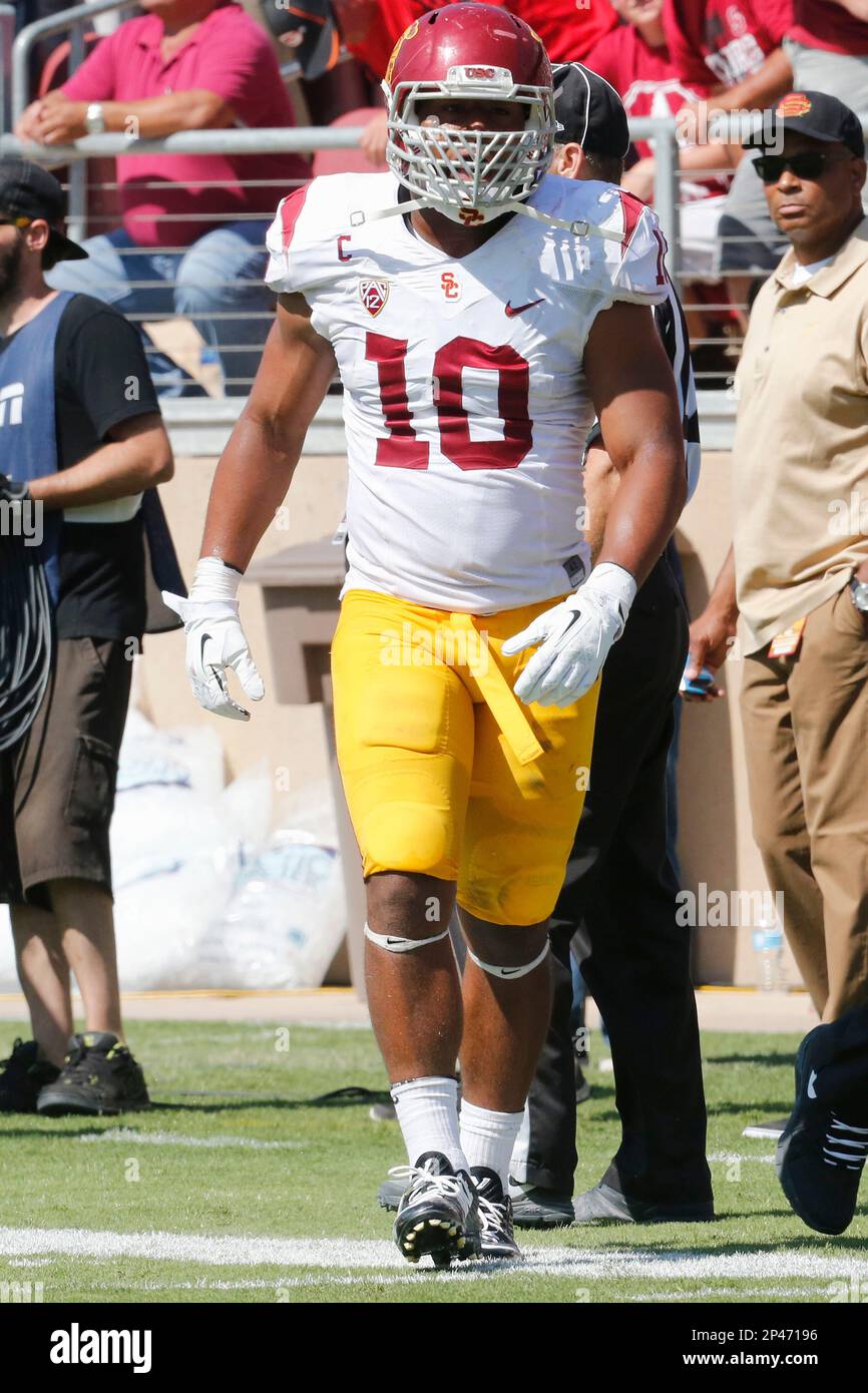 USC Trojans linebacker Hayes Pullard (10) during an NCAA Pac12 football ...