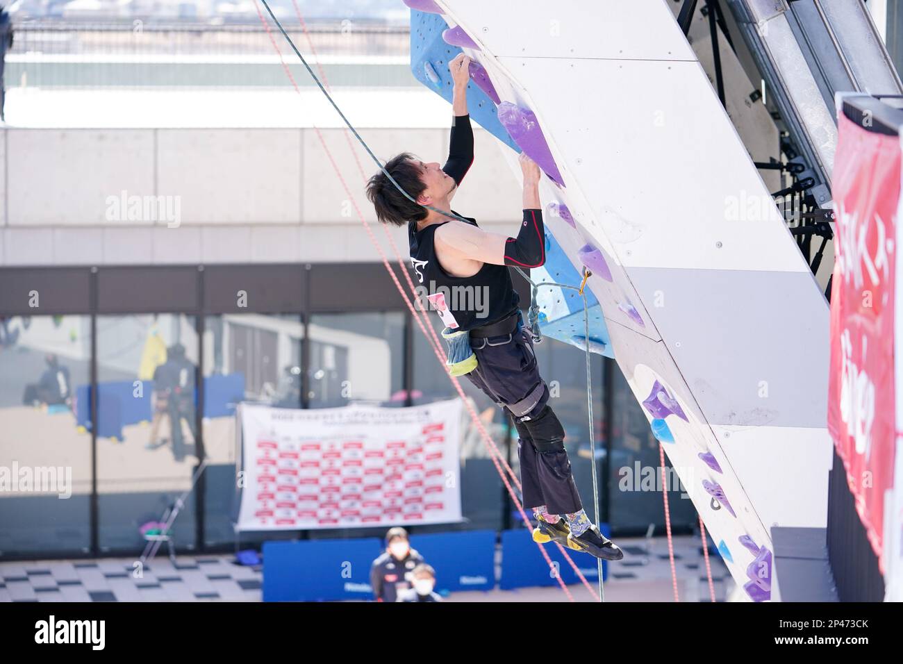 Fukuyama Japan. 5th Mar, 2023. Hideyuki Ouchi (JPN), MARCH 5, 2023 - Para Climbing : Men's AL1 ...