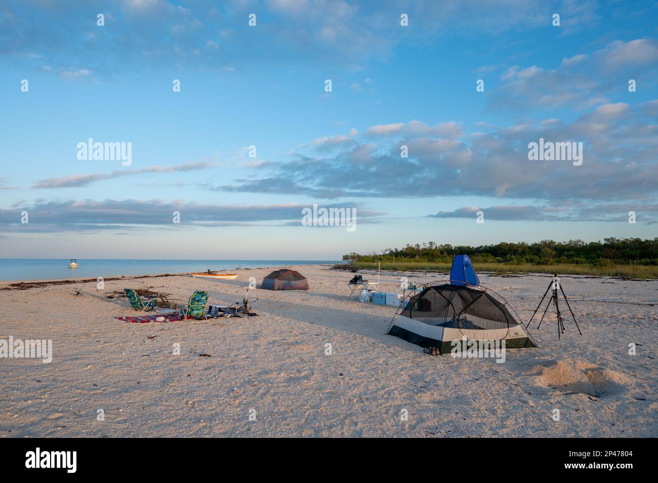 Everglades National Park, Florida - February 23, 2023 - Tent ...