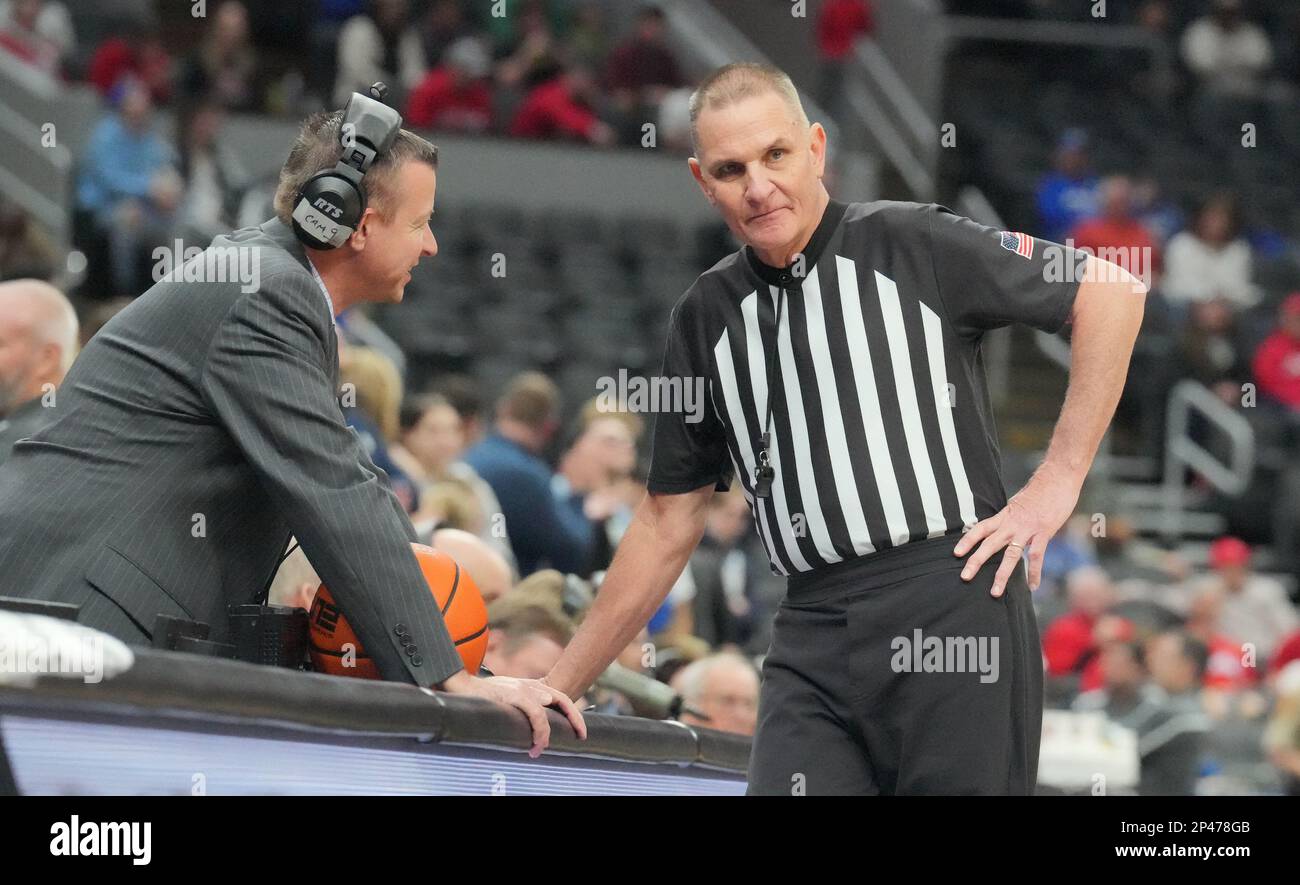 St. Louis, United States. 05th Mar, 2023. Official Kelly Self talks ...