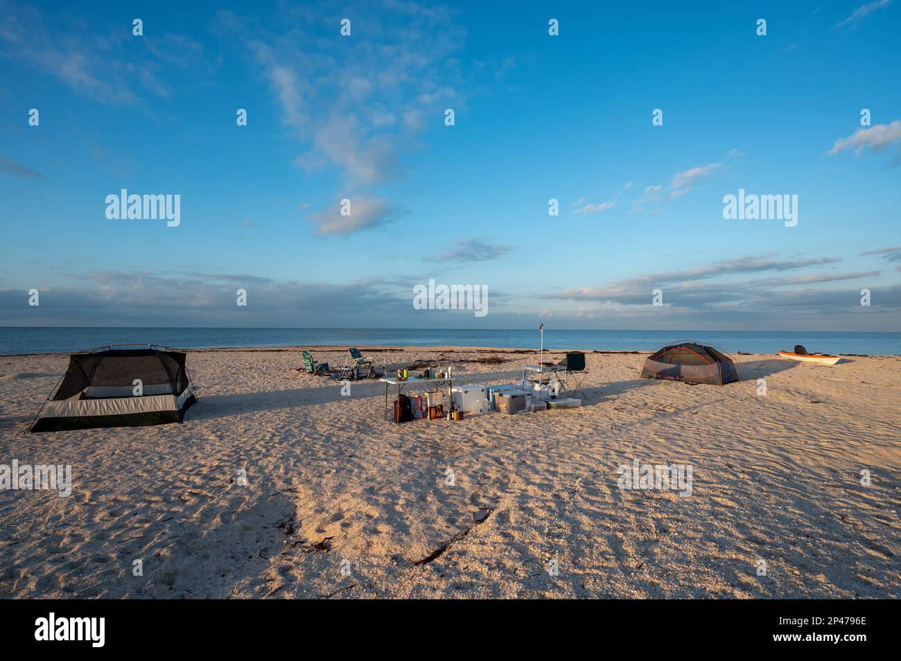 Everglades National Park, Florida - February 23, 2023 - Tent ...