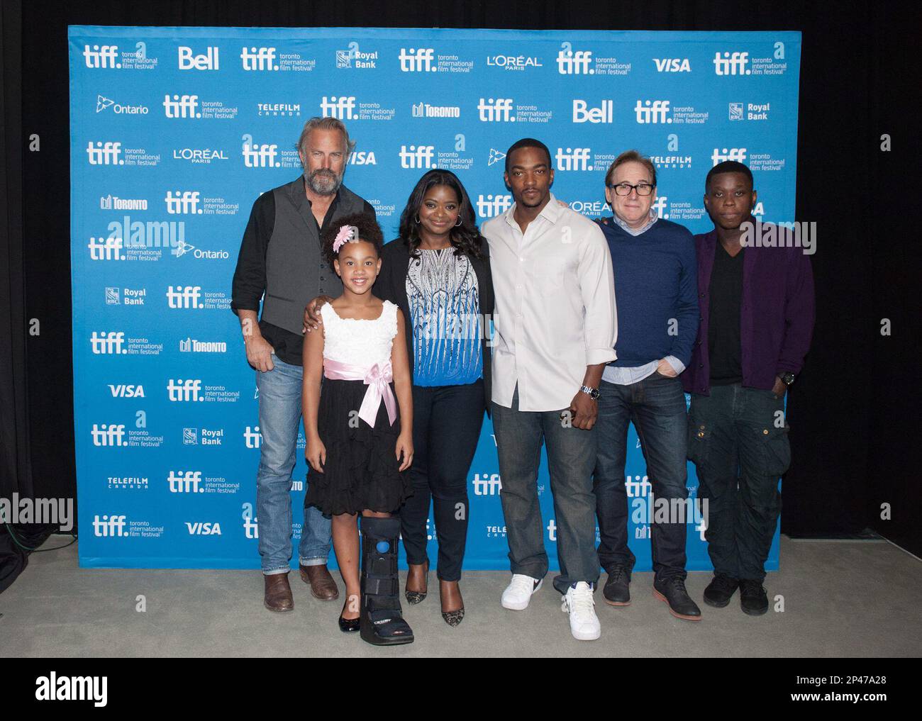 CORRECTS DIRECTOR NAME FROM BENDER TO BINDER - Kevin Costner, from left ...