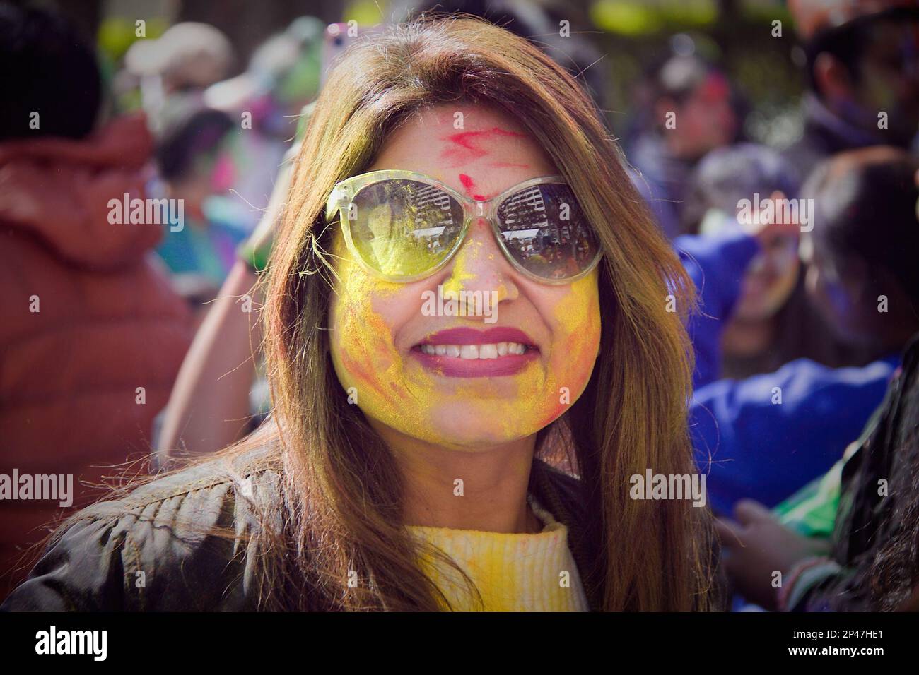 March 4, 2023 - The 5th Holi Mela in Tokyo, Japan. Holi is one of the ...