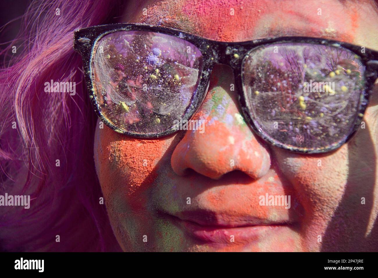 March 4, 2023 - The 5th Holi Mela in Tokyo, Japan. Holi is one of the ...