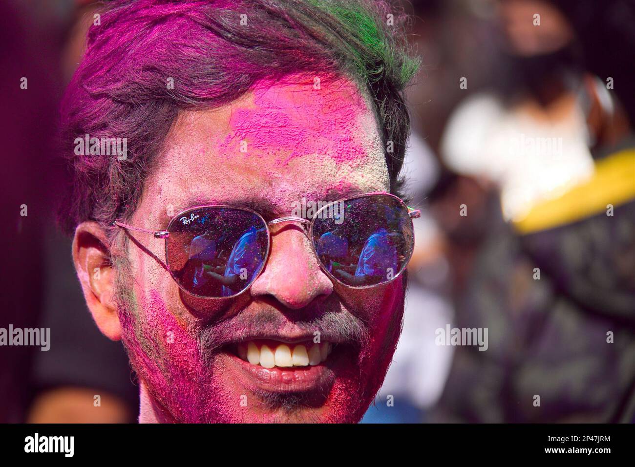 March 4, 2023 - The 5th Holi Mela in Tokyo, Japan. Holi is one of the ...