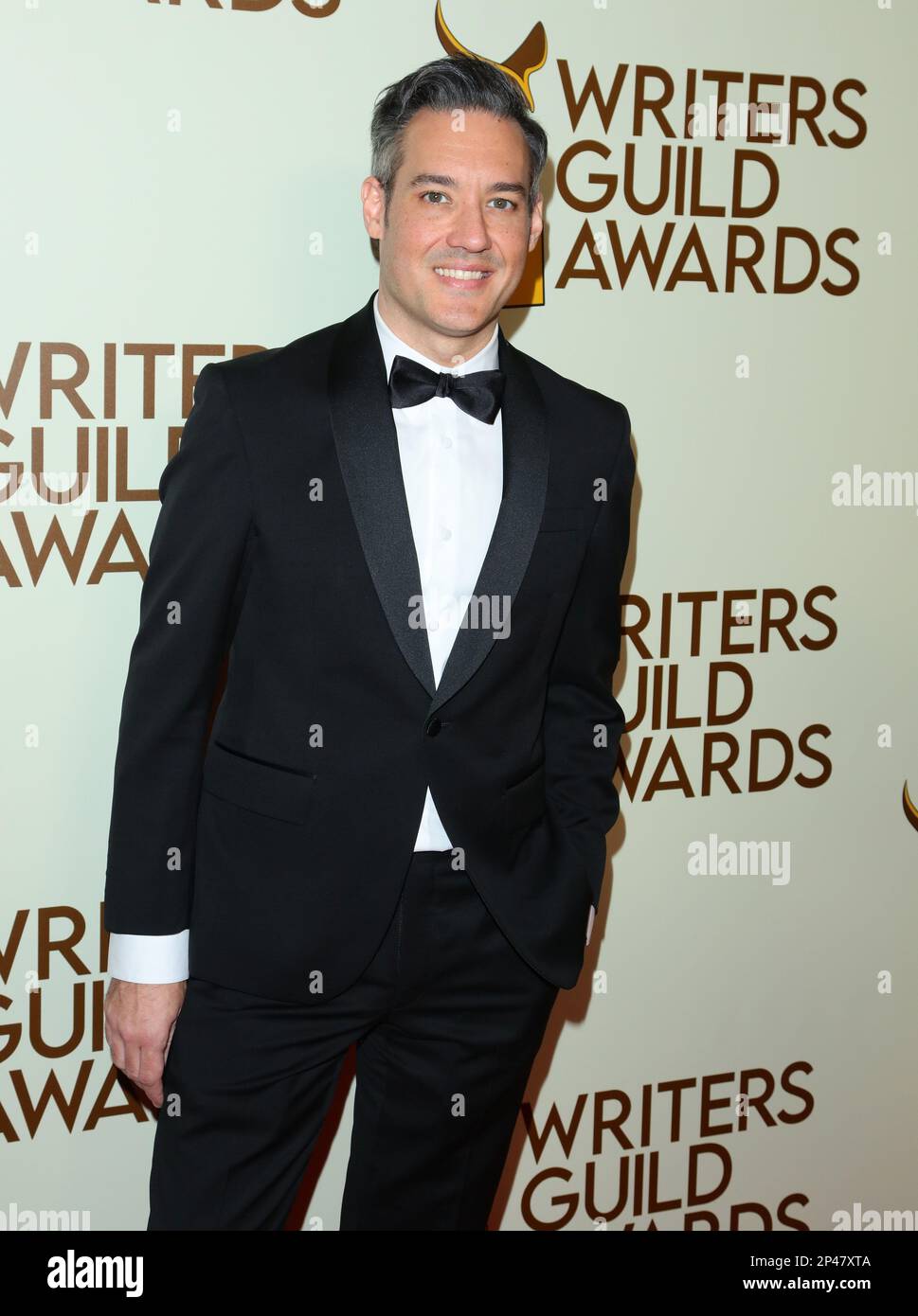 Eric Appel arrives at The 2023 Writers Guild Awards held at The ...