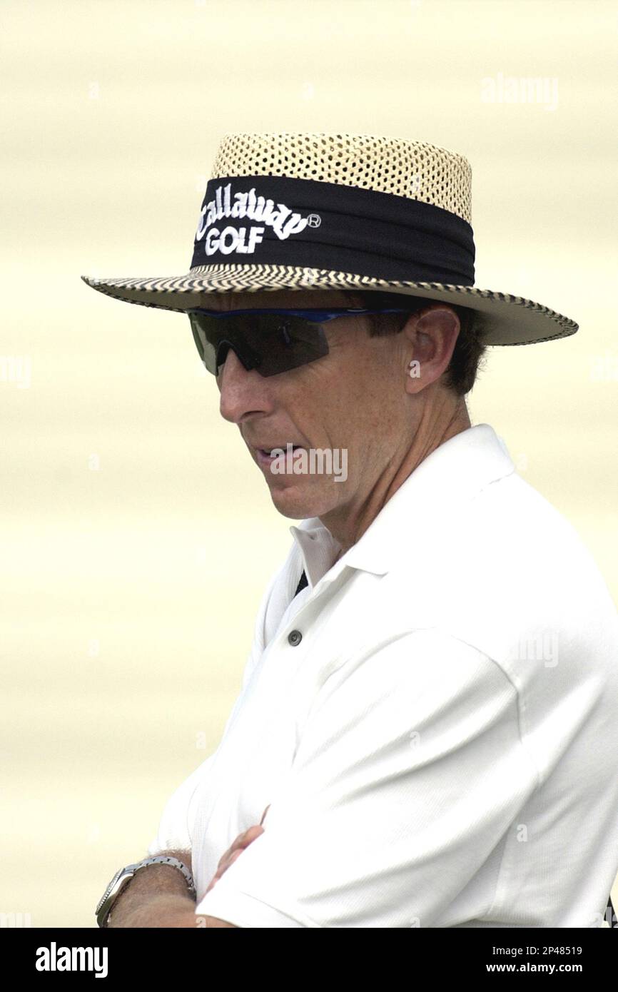 Golf instructor David Ledbetter watches play at the Honda Classic in ...